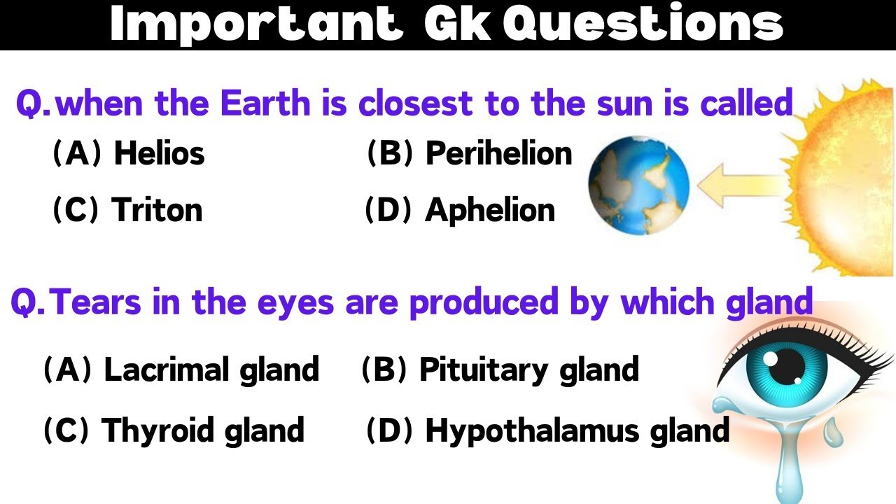Important gk questions | | interesting facts gk questions | | gk quiz ...