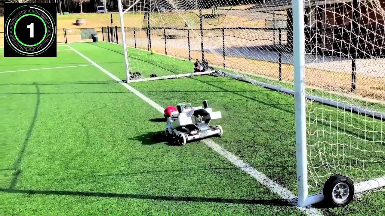 RoboGoalie: Automatic Soccer Retrieval Robot - YouTube