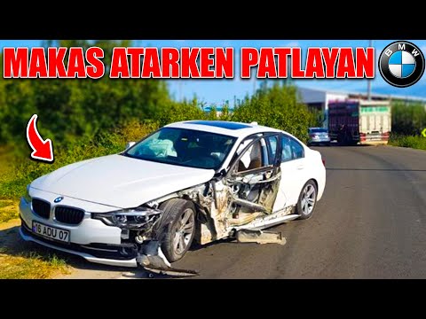 MAKAS ATARKEN FECİ KAZA YAPTIM !! BMW PERT OLDU