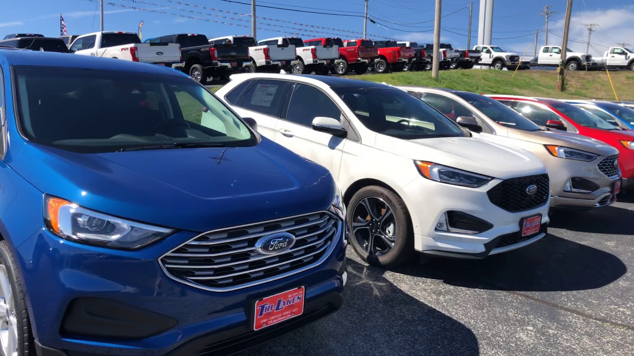 2020 Ford Edge selection at Tri-Lakes Motors - YouTube