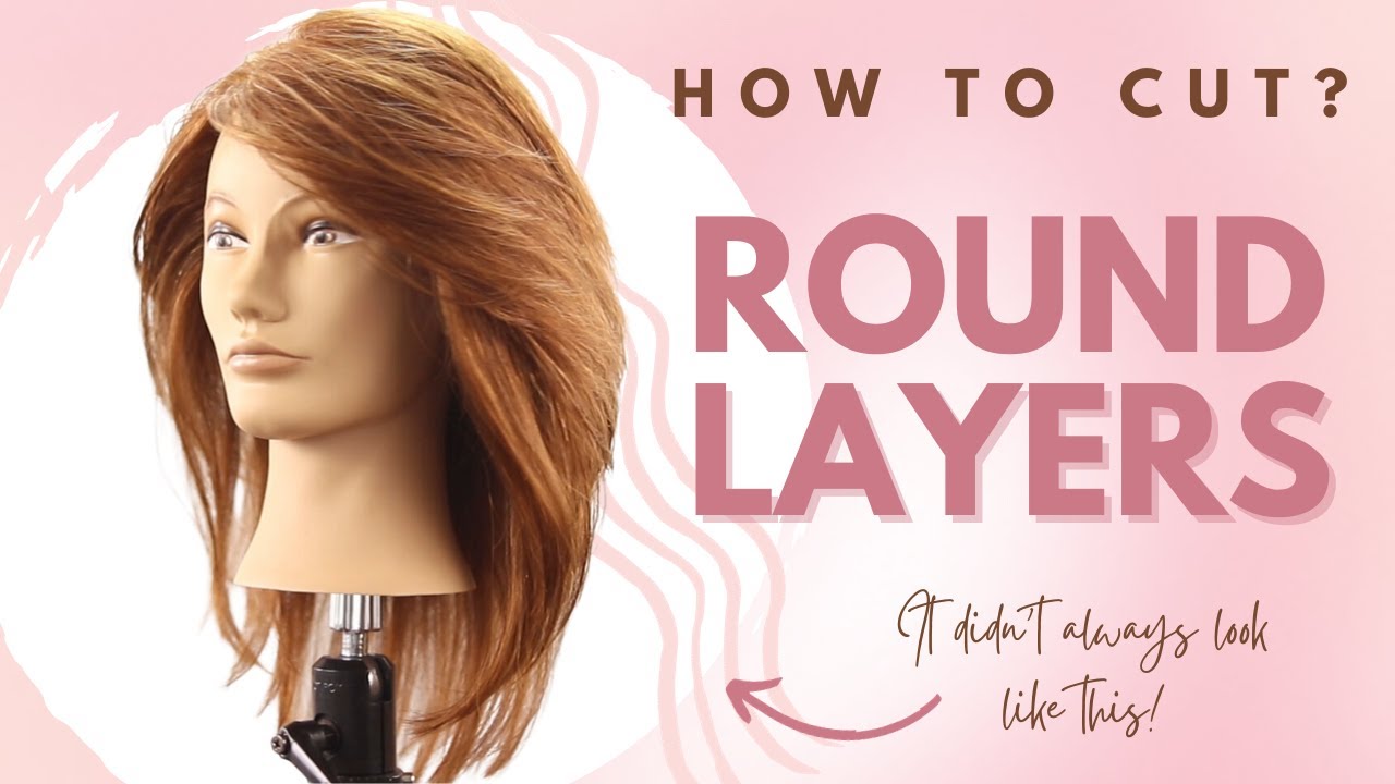 Master the Art of Cutting Round Layers for Stunning Hair - YouTube