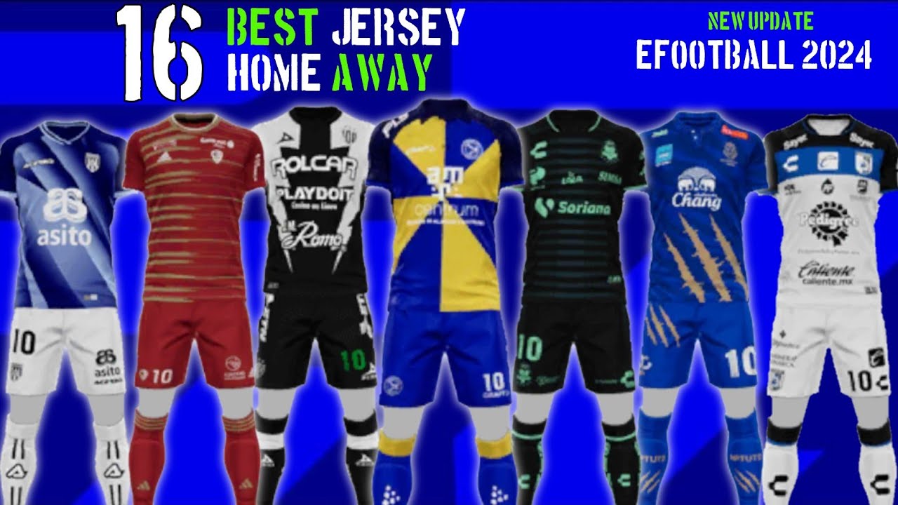 Rekomendasi Jersey Terbaik Efootball 2024 nomer 3 bikin musuh ketar ...