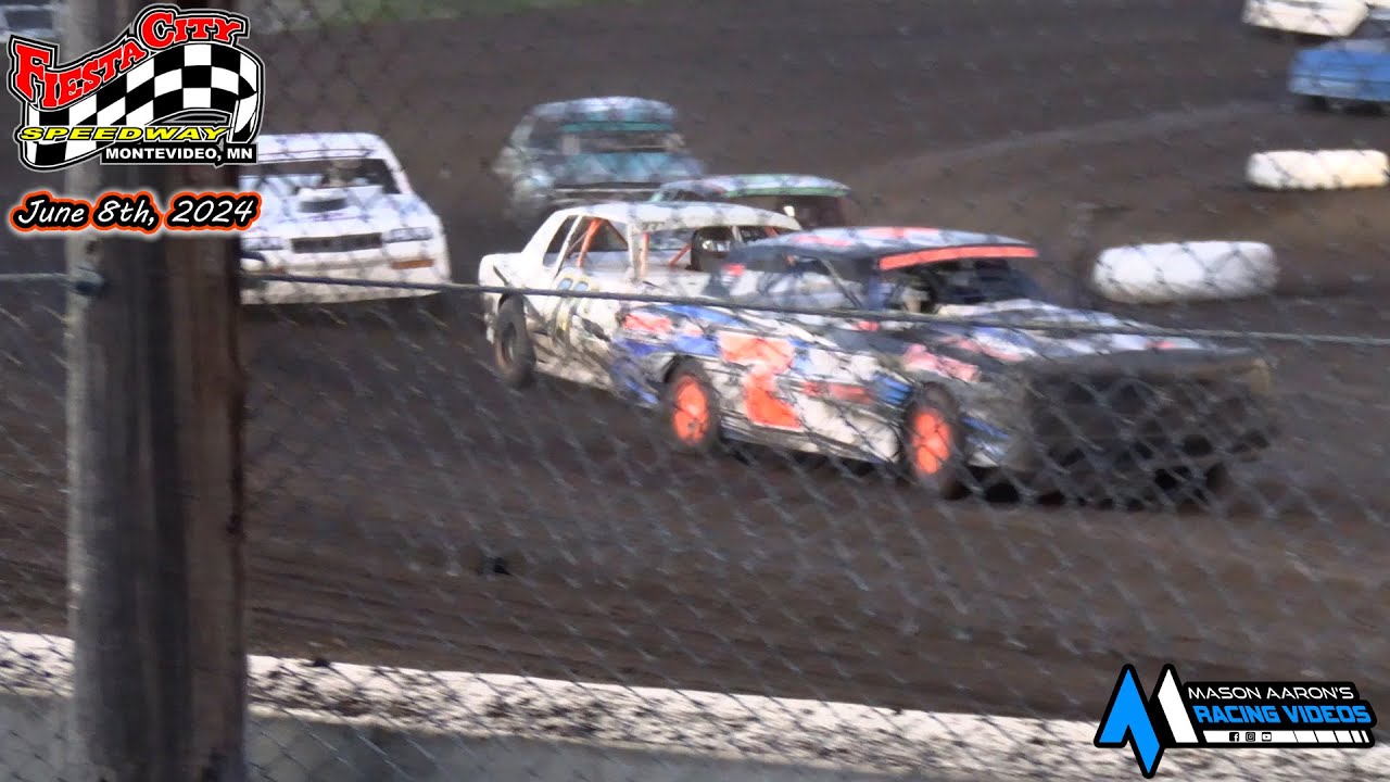 Fiesta City Speedway Pure Stock A-Main (6/8/24) - YouTube