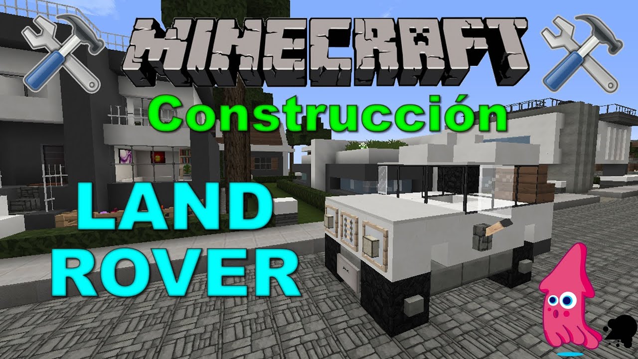-MINECRAFT- Construcción: LAND ROVER! - YouTube