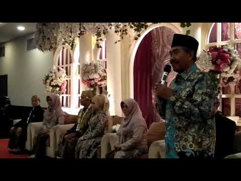 SAMBUTAN TUNGGAL DAN DO'A RESEPSI PERNIKAHAN CETO WELO-WELO