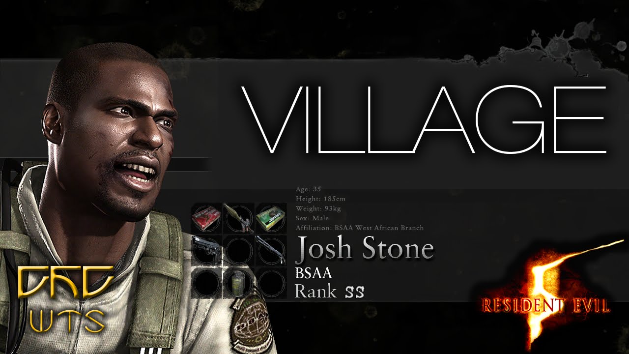 RE5 - Mercenaries Reunion Guide SS RANK Josh - Village [NARRADO] - YouTube