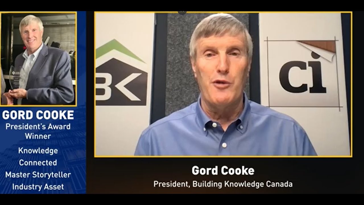 Gord Cooke 2021 HRAI President Award - YouTube