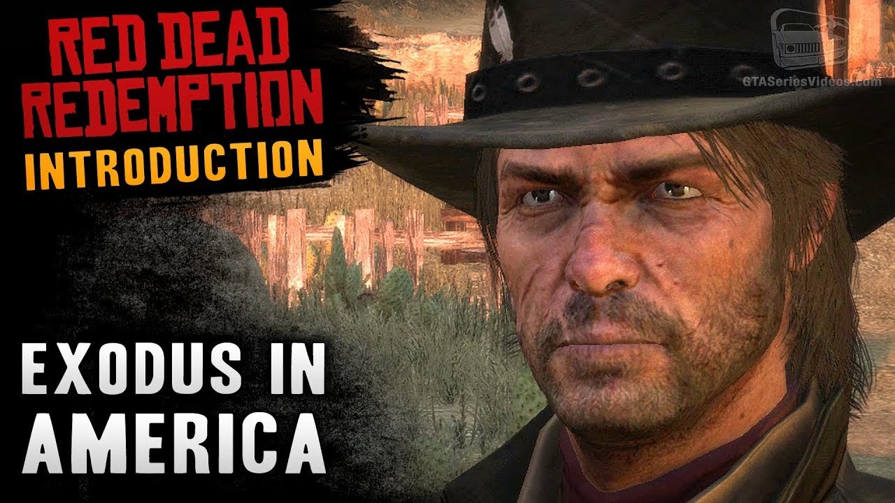 Red Dead Redemption 1 - Intro & Mission #1 Exodus in America ...