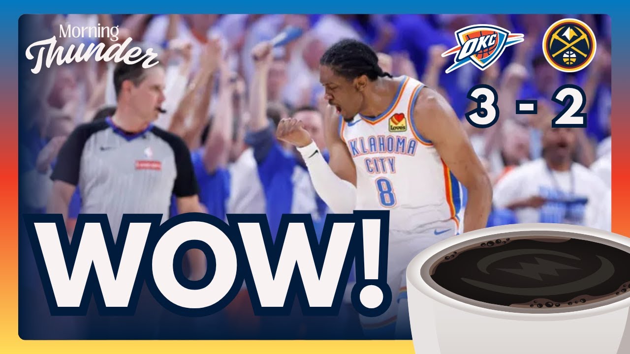 Thunder Win Game 5 Thriller vs. Nuggets - YouTube