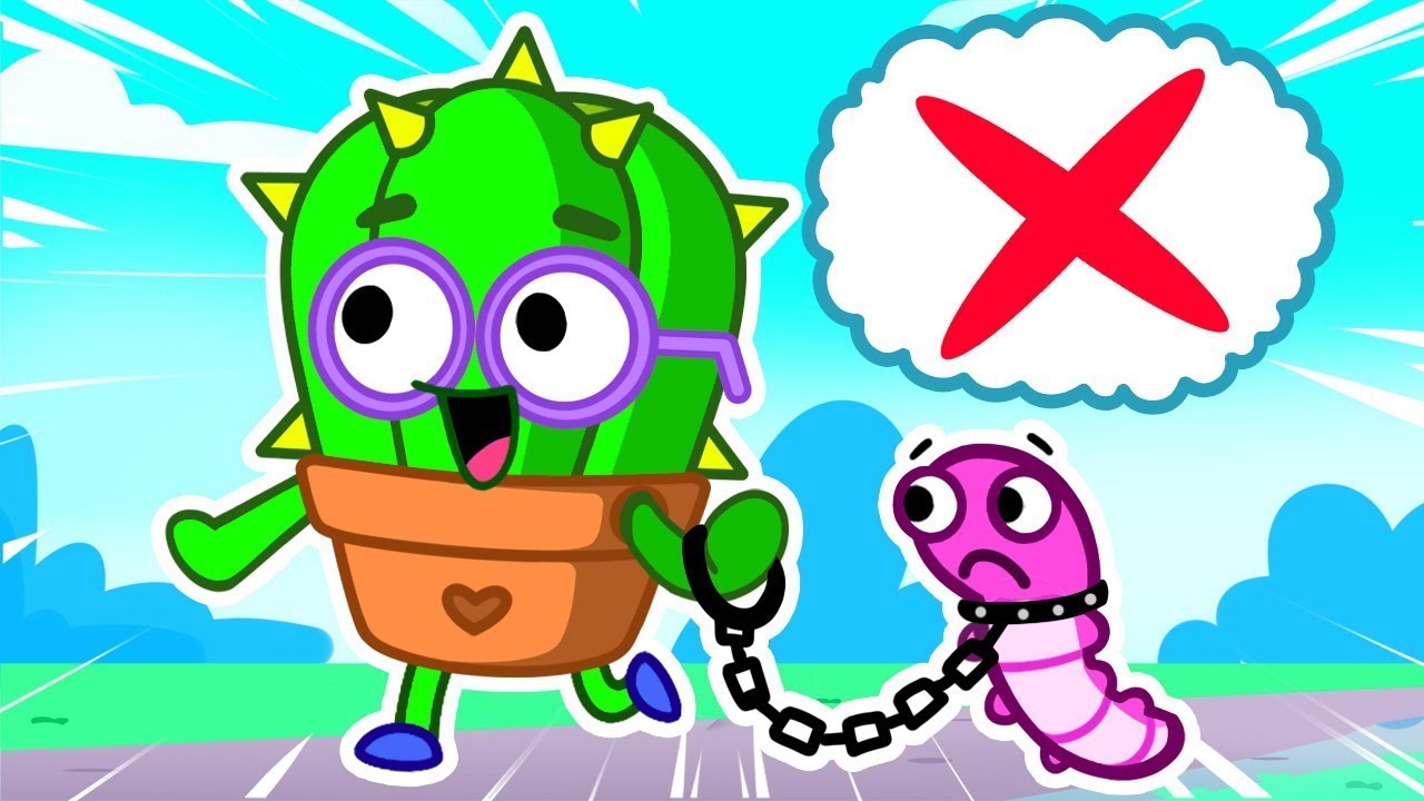 Police VS Hungry Worm | Snake Game! Funny Cartoons for Kids | Pit ...