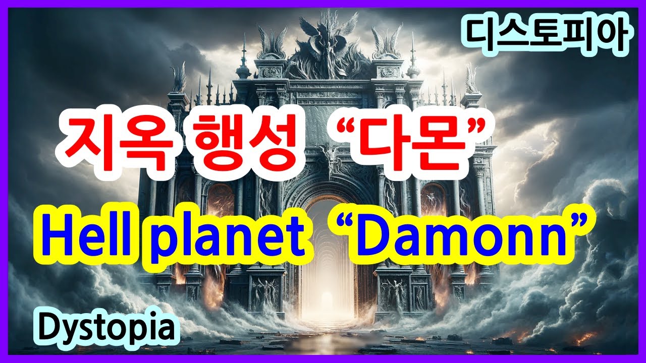 (이디-10) 지옥 행성 “다몬”, Hell planet “Damonn”.(디스토피아, Dystopia ) - YouTube