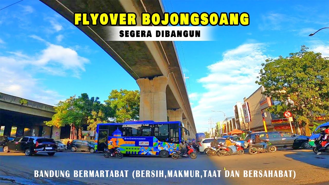 FLYOVER BOJONGSOANG BANDUNG SEGERA DI BANGUN - MOTOVLOG - YouTube