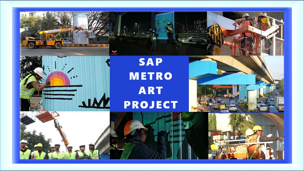 SAP Metro Art Project #corporatevideo #video #photography #music #art # ...