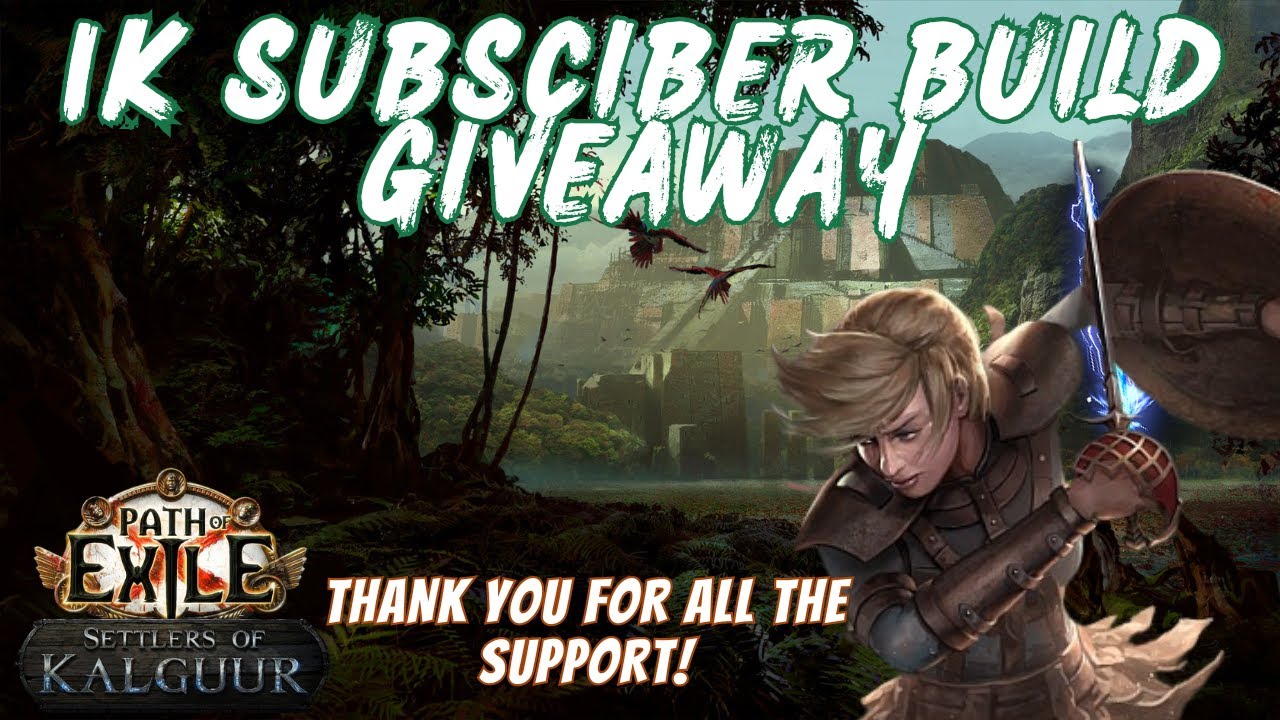 1k Sub Build Giveaway! - YouTube