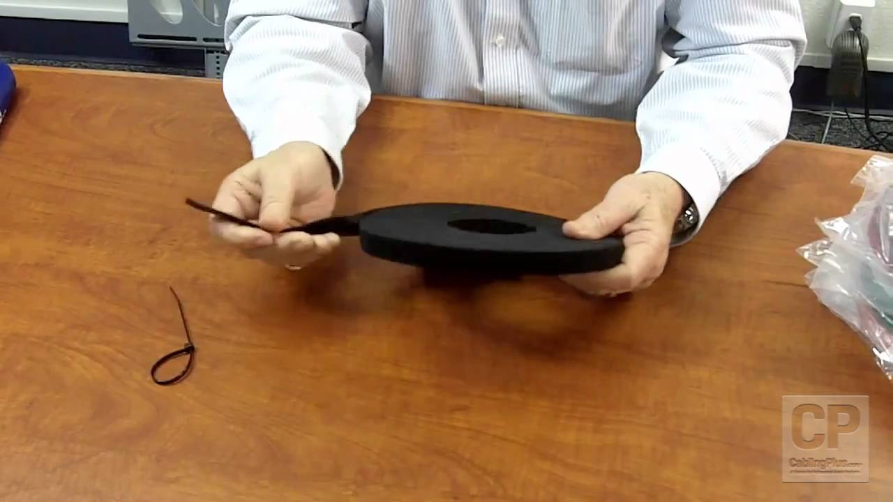 Introduction Video on the Rip Tie Wrap Strap W-75-MRL 75Ft Cable Wrap ...