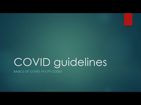 covid_19 medical coding guidelines 2023 - YouTube