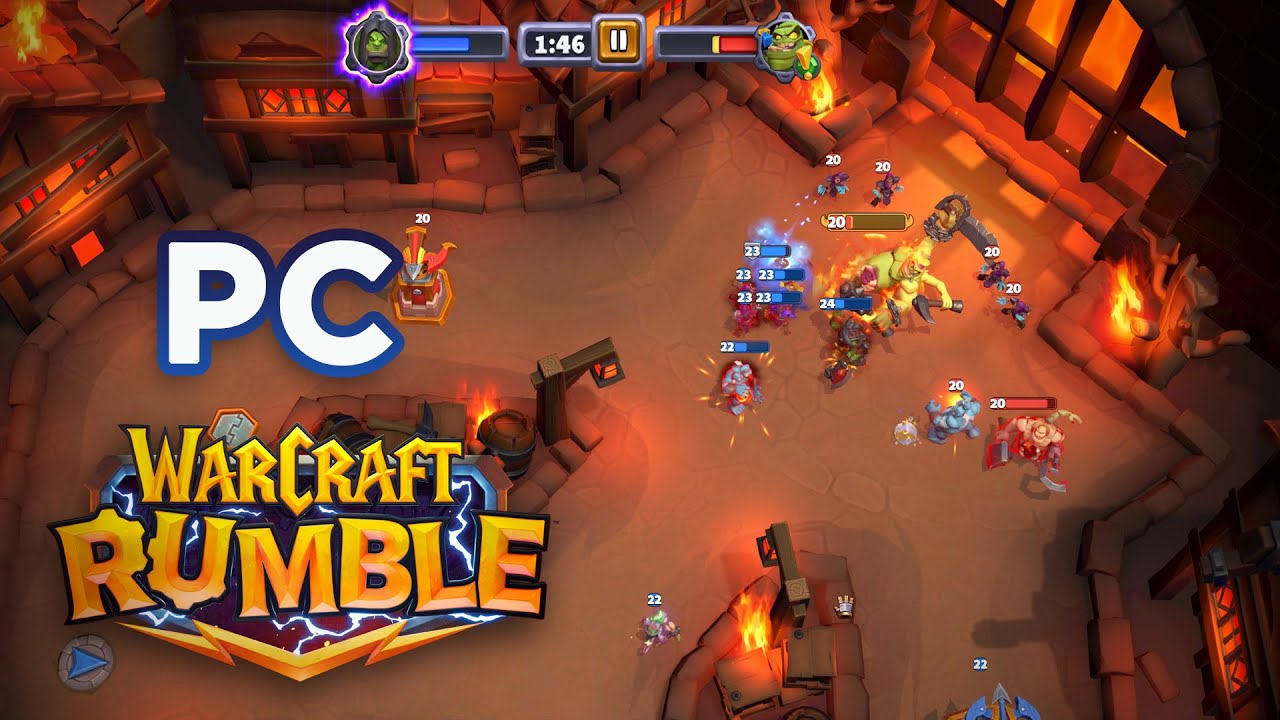 Warcraft Rumble PC Así se ve | Sev - YouTube