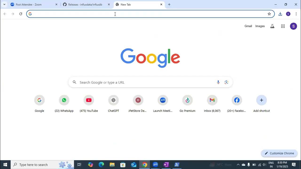 Jmeter Integration With Influxdb 1 8 Version With Grafana Youtube