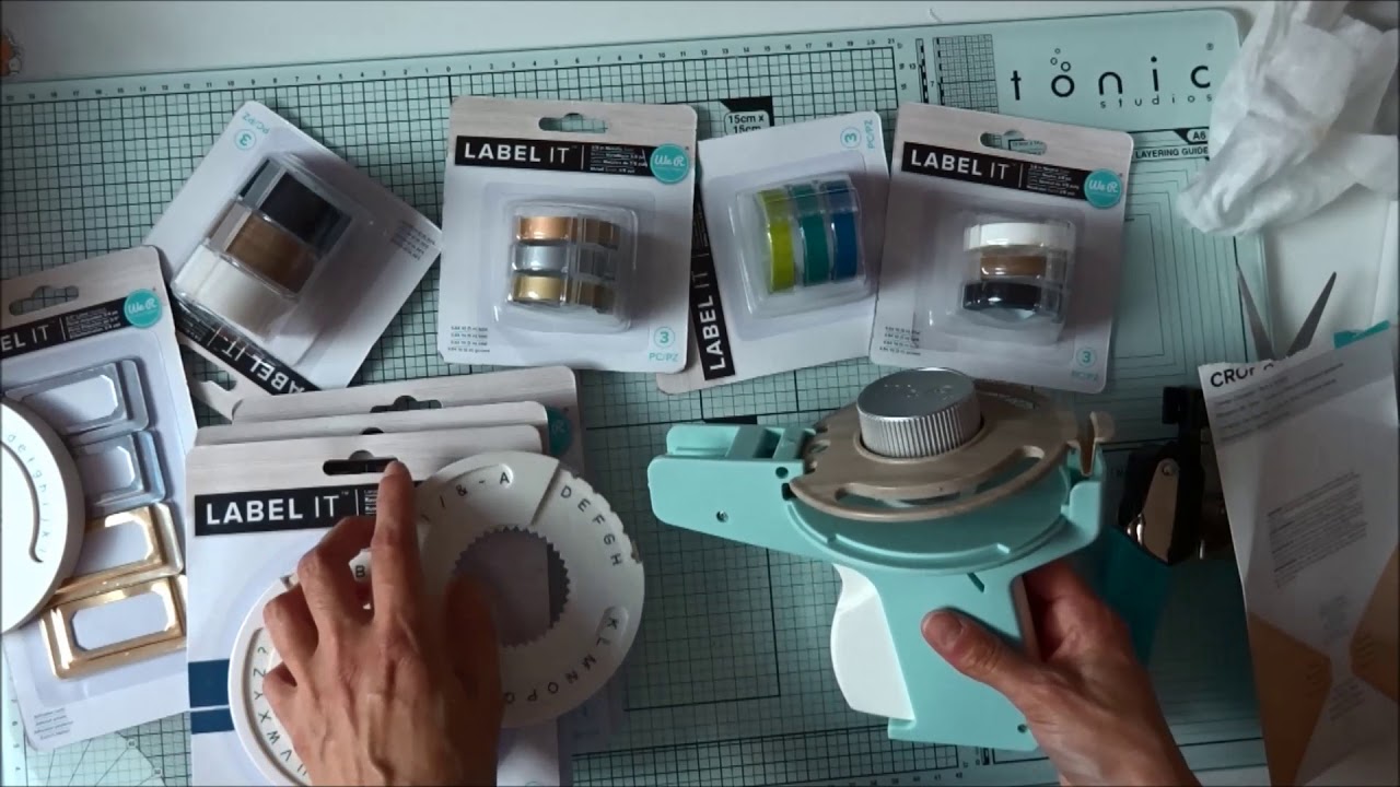 [We R Memory Keepers] la nouvelle Label It - YouTube