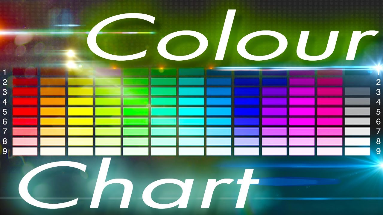 Black Ops 2 Emblem Colour Chart - Watch in HD - YouTube