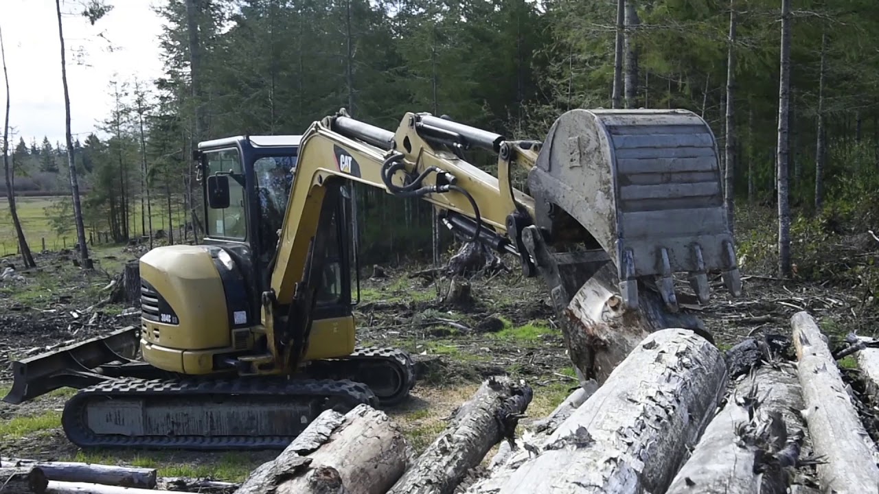 What Is a Good Mini Excavator for Moving Trees Cat 304c Bucket with ...