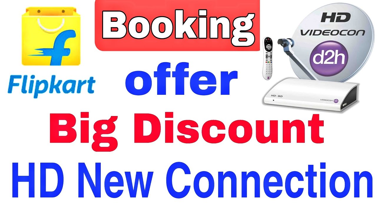 D2h Booking Flipkart | D2h New Connection Offer | D2h booking | d2h ...