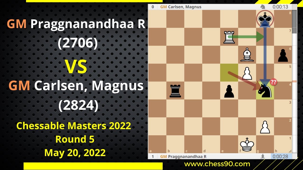 BRAVE BOY!! |16-year-old Praggnanadhaa Beats World Champion Magnus ...