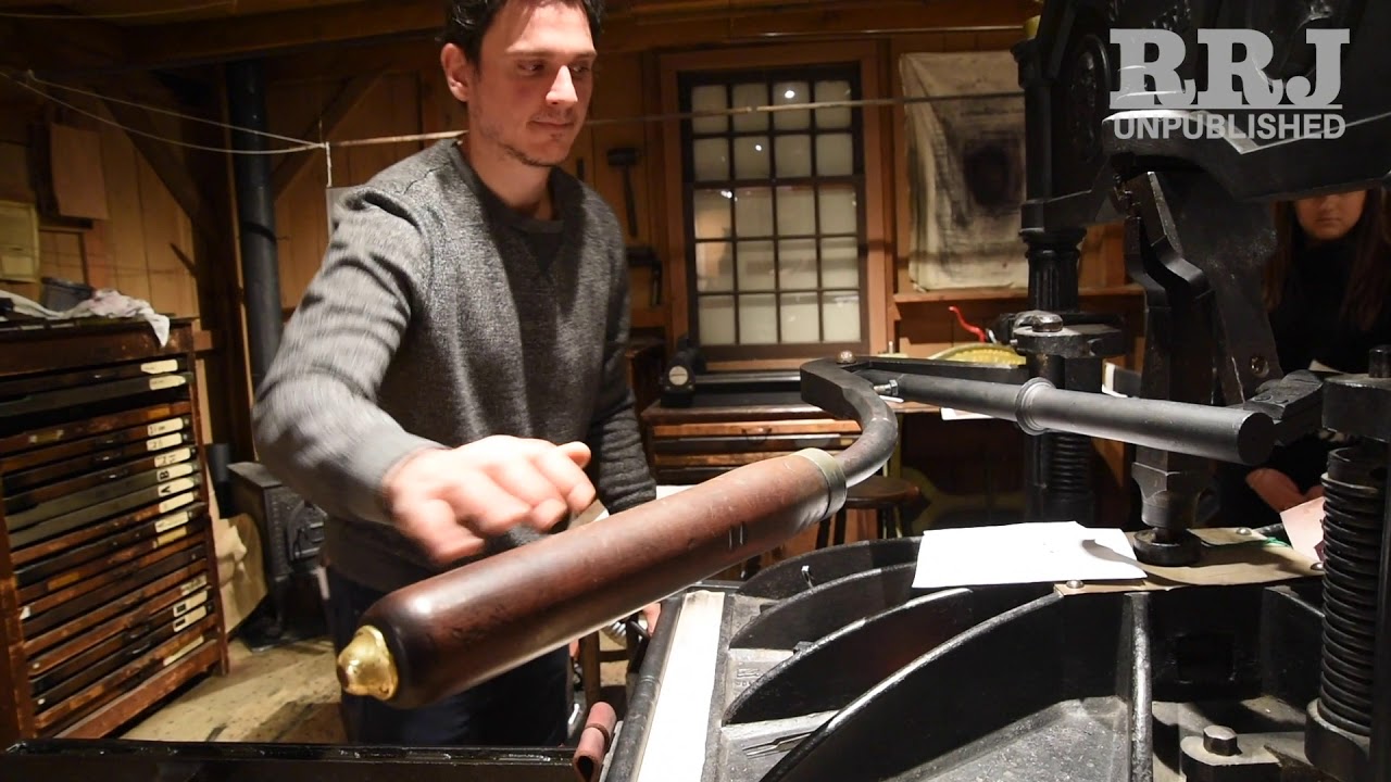 Printing the Provincial Freeman - YouTube