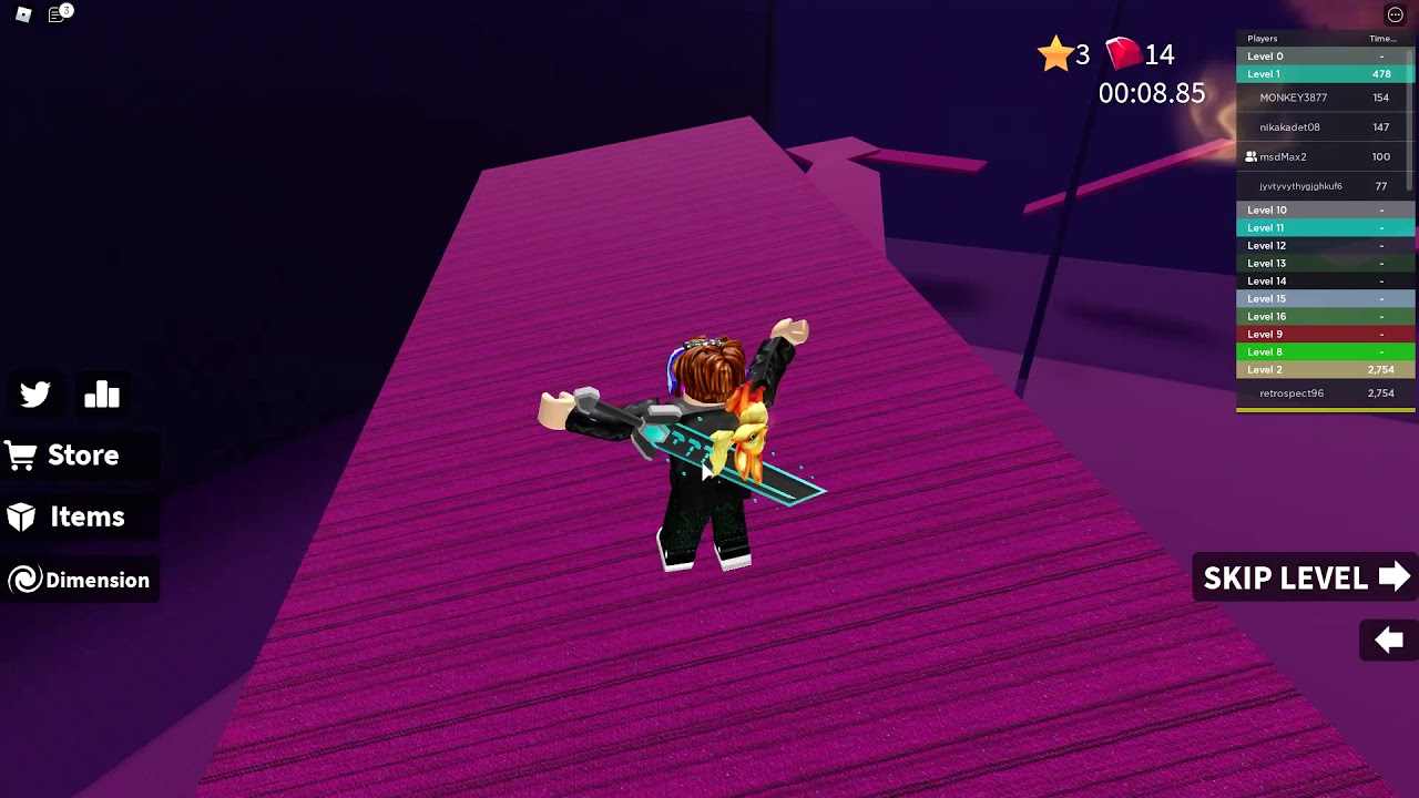 Roblox Speed Run 4 Speedrun 5 Levels, No Skips by me 2:39.05 - YouTube