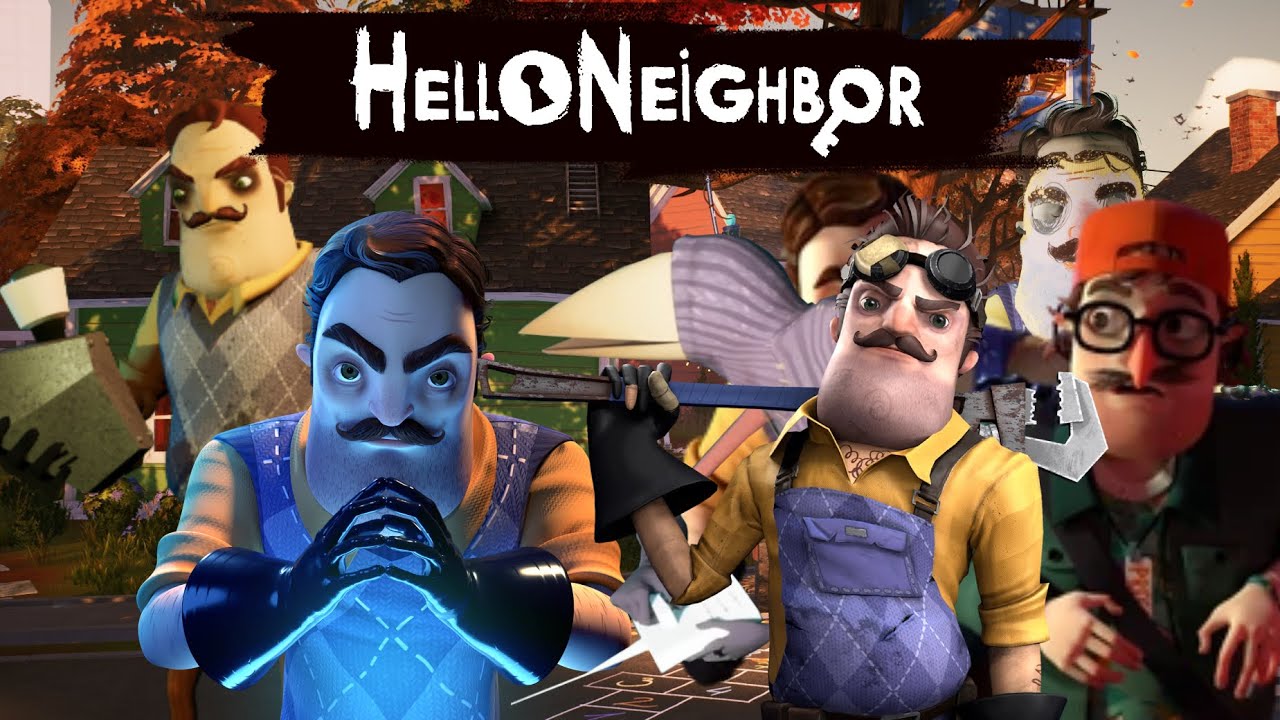 "RASPUTIN" | Hello Neighbor montage (Song by Boney M.) - YouTube