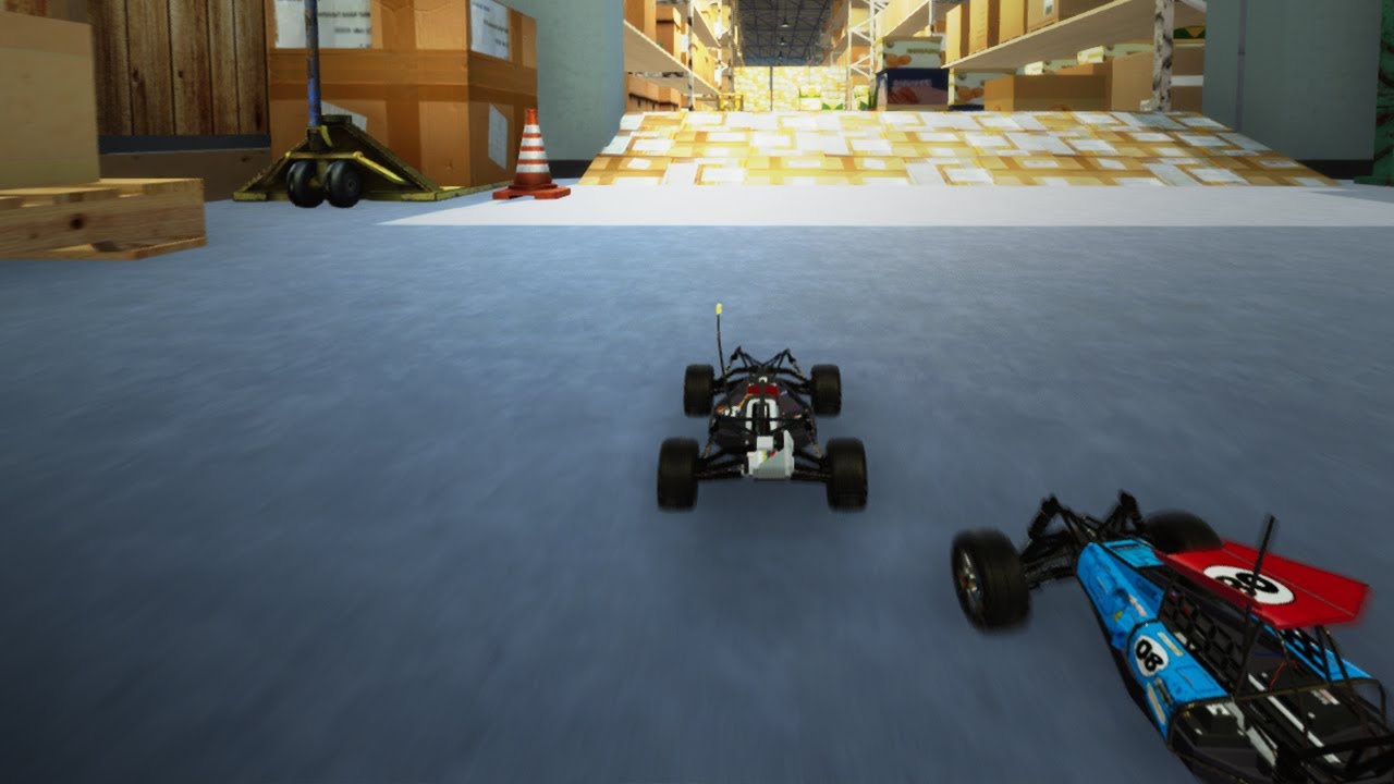 Re-volt-like game: CHARGED RC Racing PC gameplay - YouTube