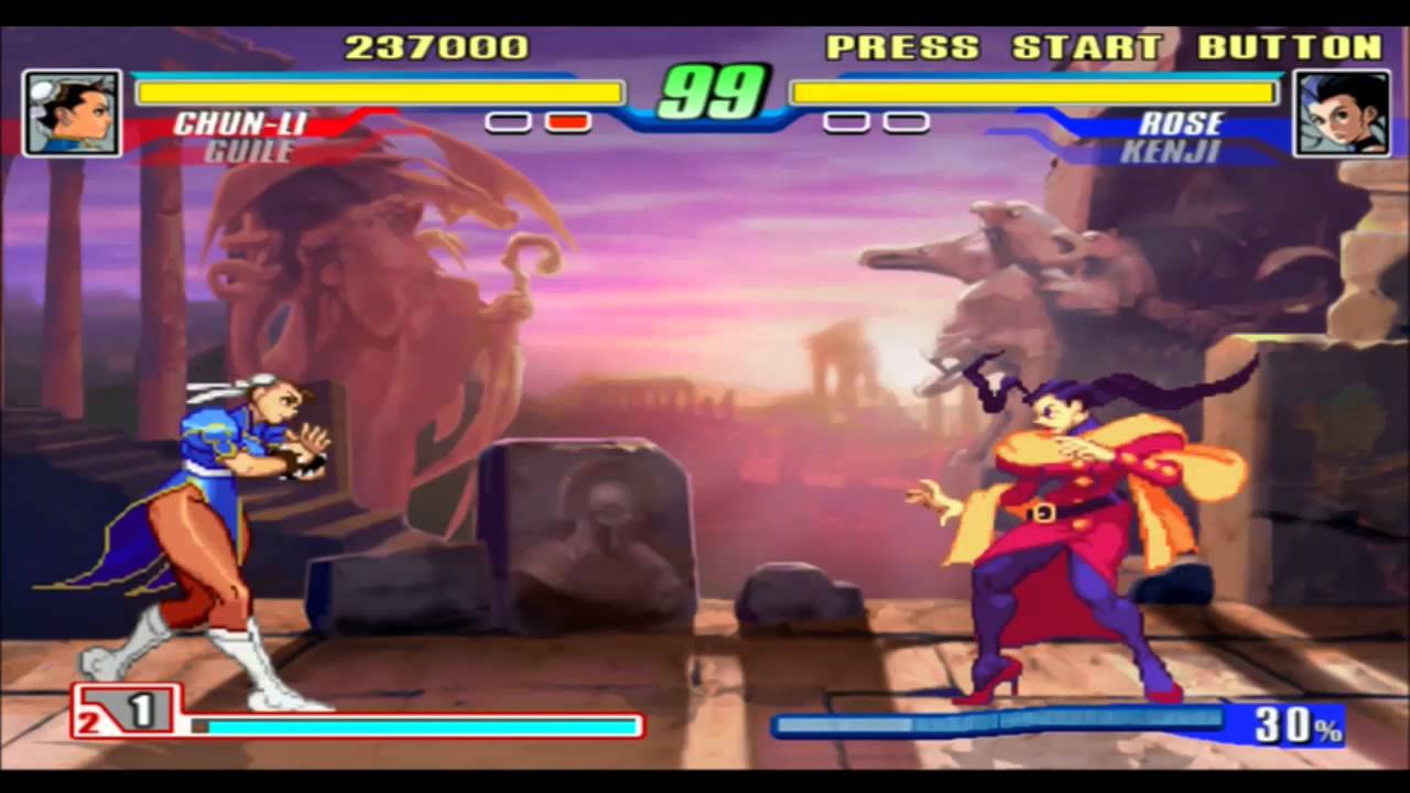 Let's play Capcom Fighting Evolution - YouTube