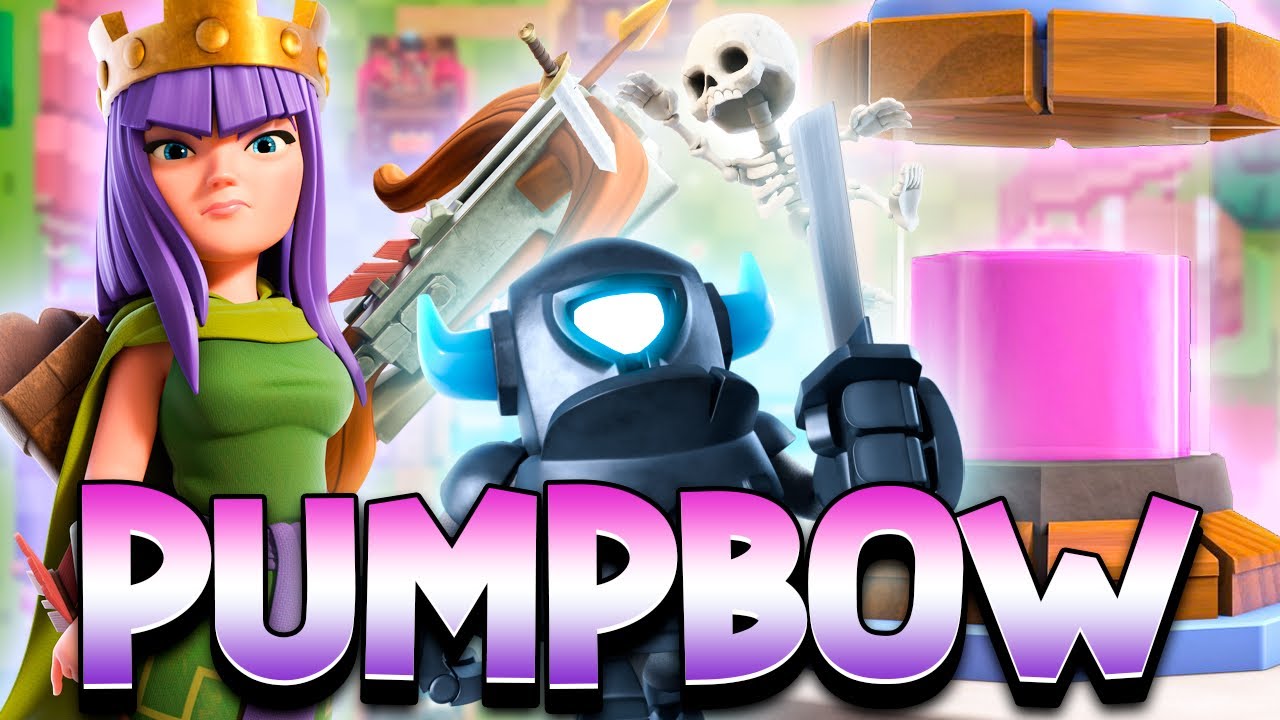 PUMP-BOW IS ABSOLUTELY BROKEN 🤩 - Clash Royale - YouTube
