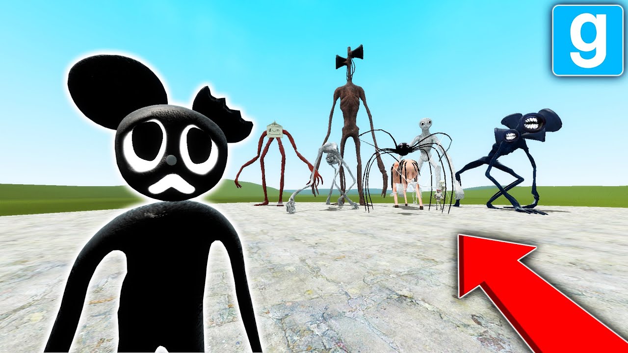 CARTOON MOUSE TREVOR HENDERSON NEW CREATURE ! MONSTER Garry's Mod ...