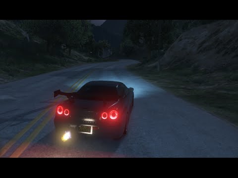 GTA 5 Skyline Backfire Mod - YouTube