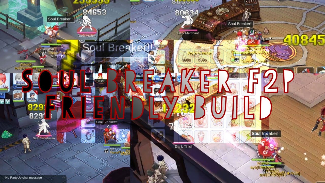 Ragnarok M: Lighthalzen Lab Soul Breaker 1Hit Farm Build - YouTube