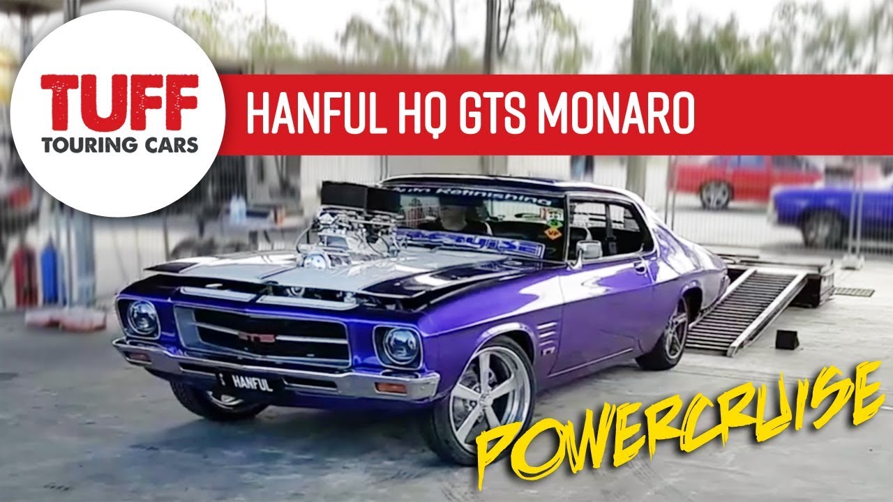 Hanful HQ GTS Monaro Powerskid & Dyno at the Powercruise 1 Day ...
