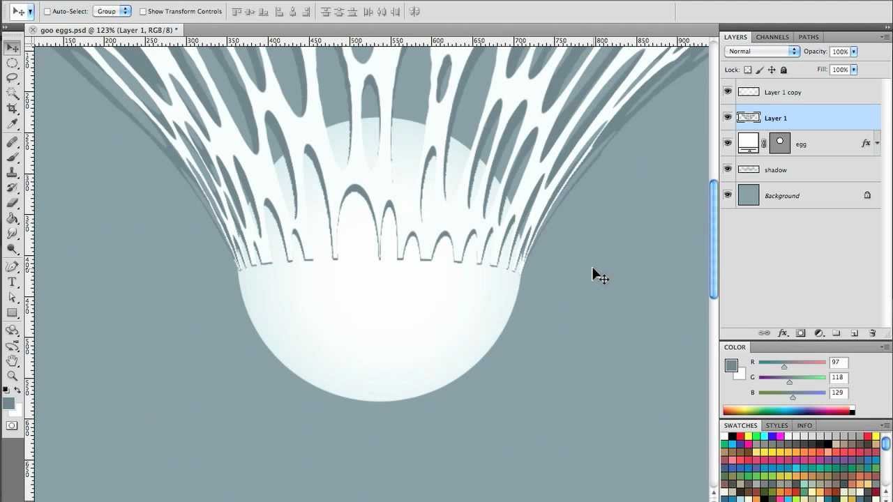 Create a "Goo" Effect in Photoshop - YouTube