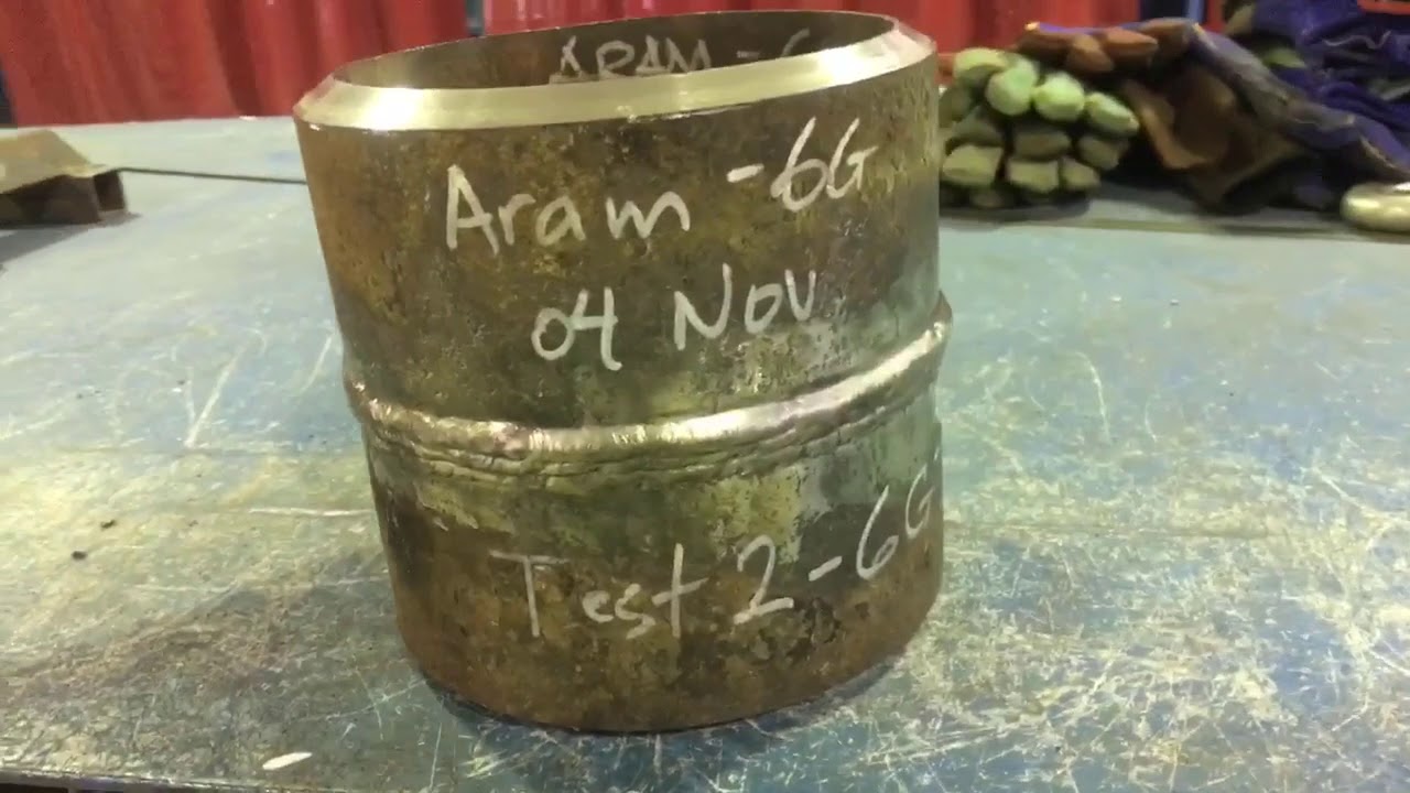 6G pipe best root & cap weld, pipe welding - YouTube