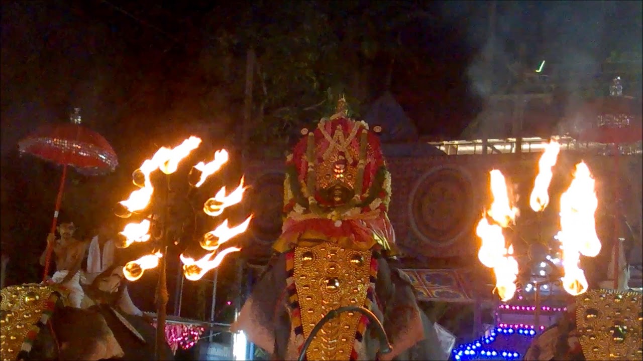 Aymanam Narasimha Swami Temple - Aaraattu 2017 - YouTube