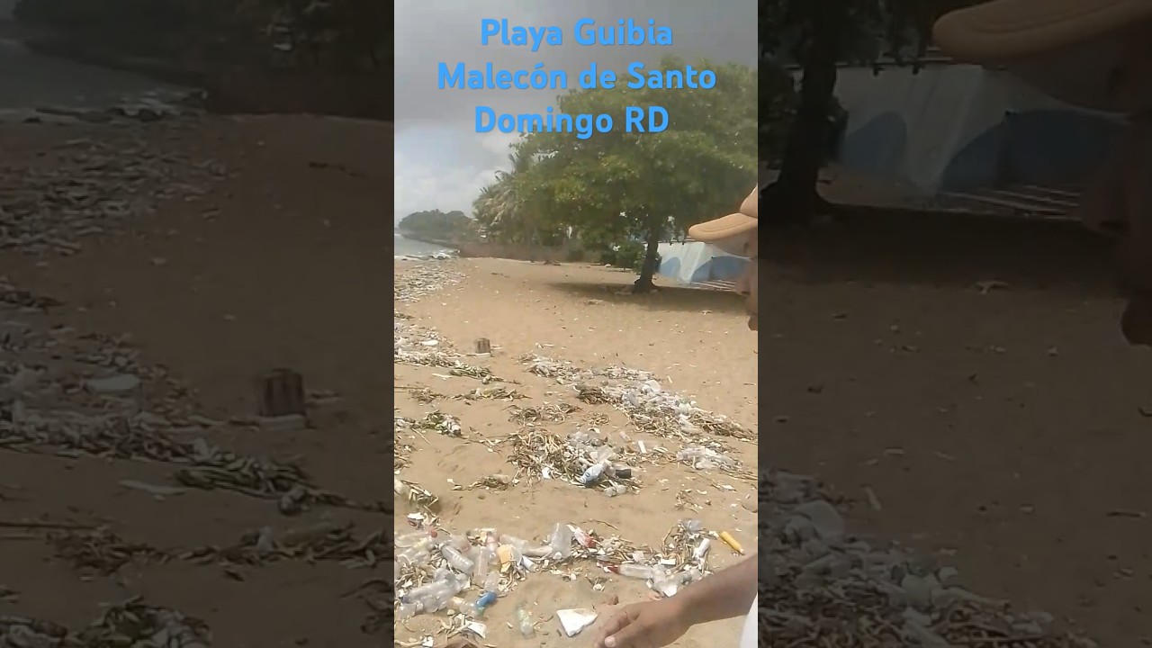 playa Guibia Malecón de Santo Domingo RD. - YouTube