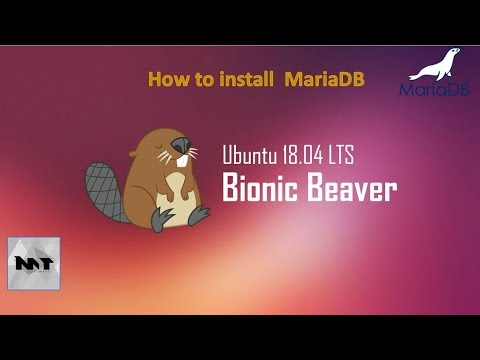How to install MariaDB on Ubuntu 18.04 - YouTube