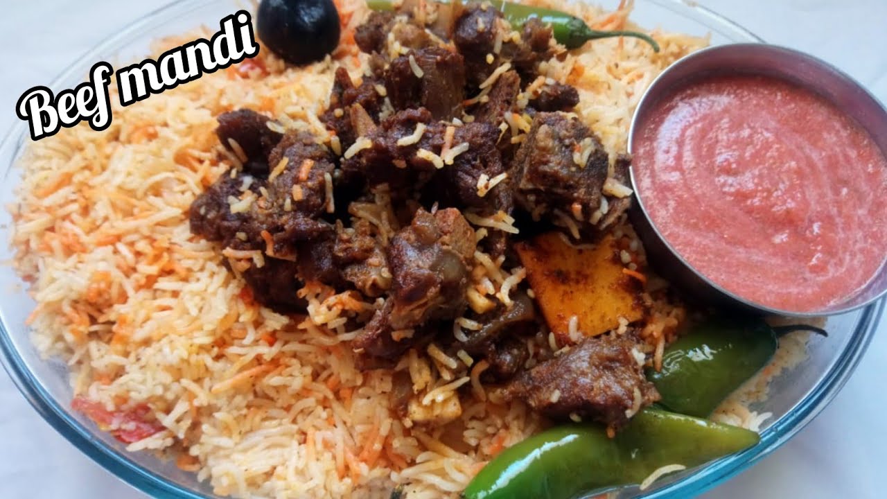 ബീഫ് കുഴിമന്തി കുഴിയില്ലാതെ വീട്ടിൽ ഈസിയായി ഉണ്ടാക്കാം//beef mandi ...