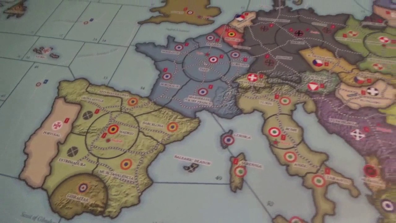 Global War 1936 - Overview of Alliances, Objectives, Rail Movement, and ...
