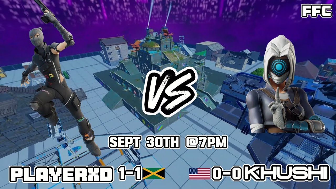 FFC FORTNITE FIGHTERS CHAMPIONSHIP EXHIBITION MATCH 7 KUSH VS PLAYER ...