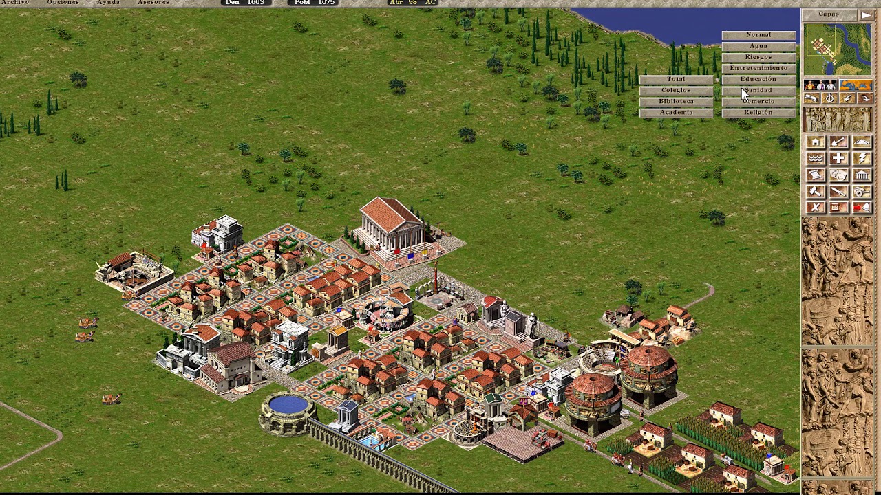 caesar 3 III gameplay español latino Tutorial parte 2 guia - YouTube