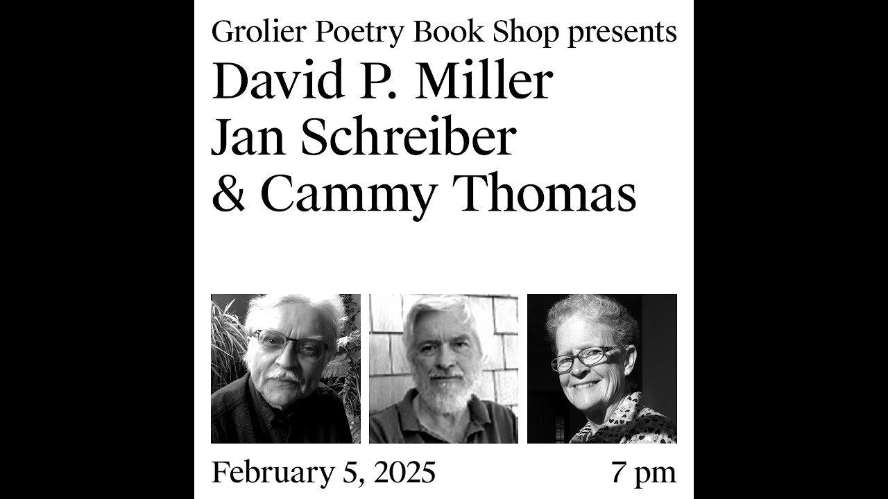 Grolier Hybrid Reading — David P. Miller, Jan Schreiber and Cammy ...