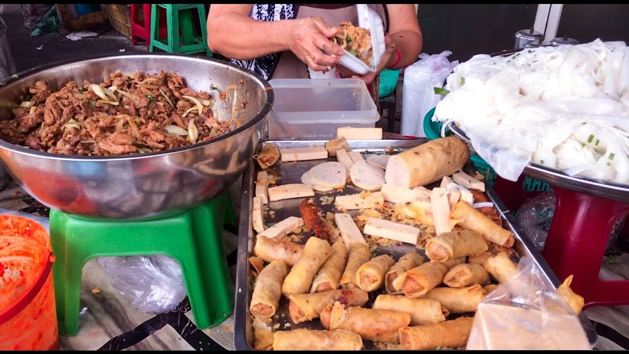 Asian Street Food, Fast Food Street in Asia, Cambodian Street food #159 ...