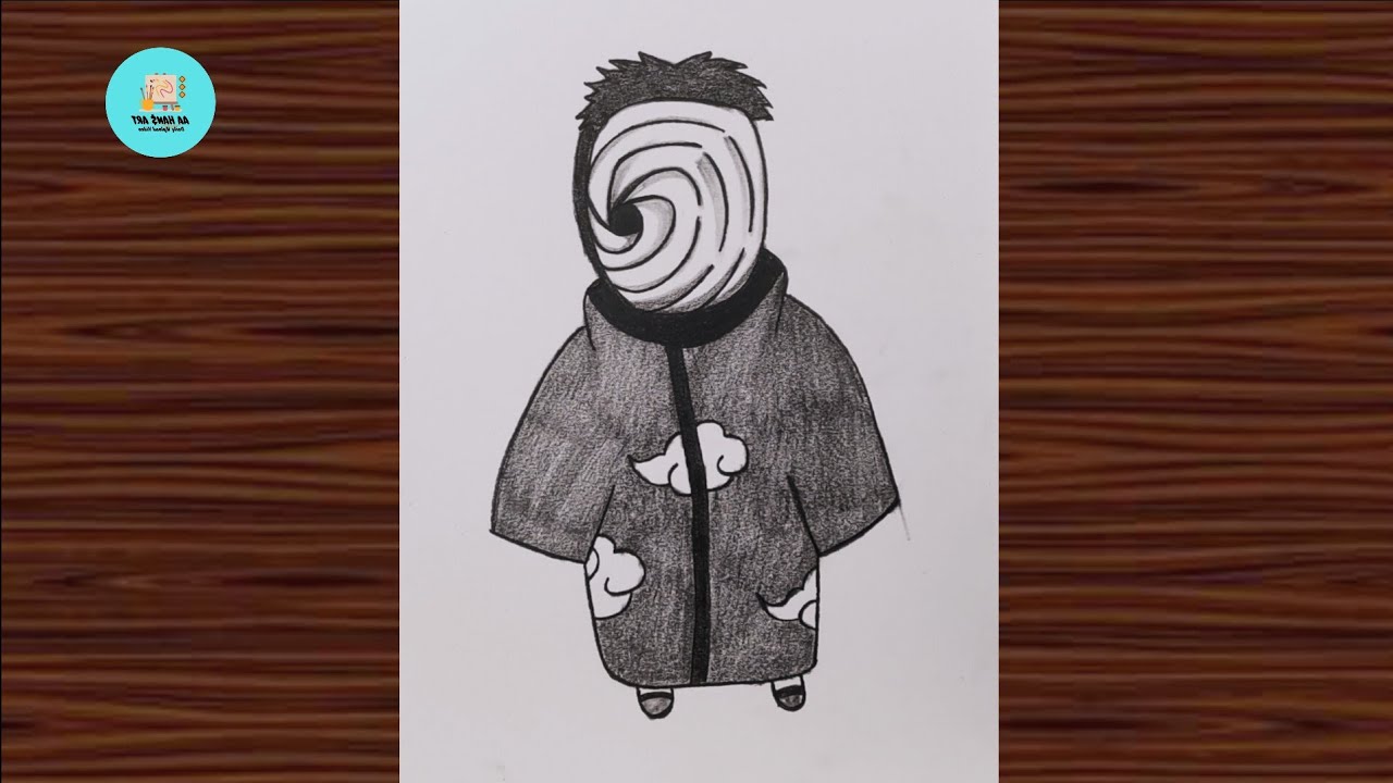 How to draw Obito Uchiha Chibi||Anime step by step||Easy Drawing ideas ...