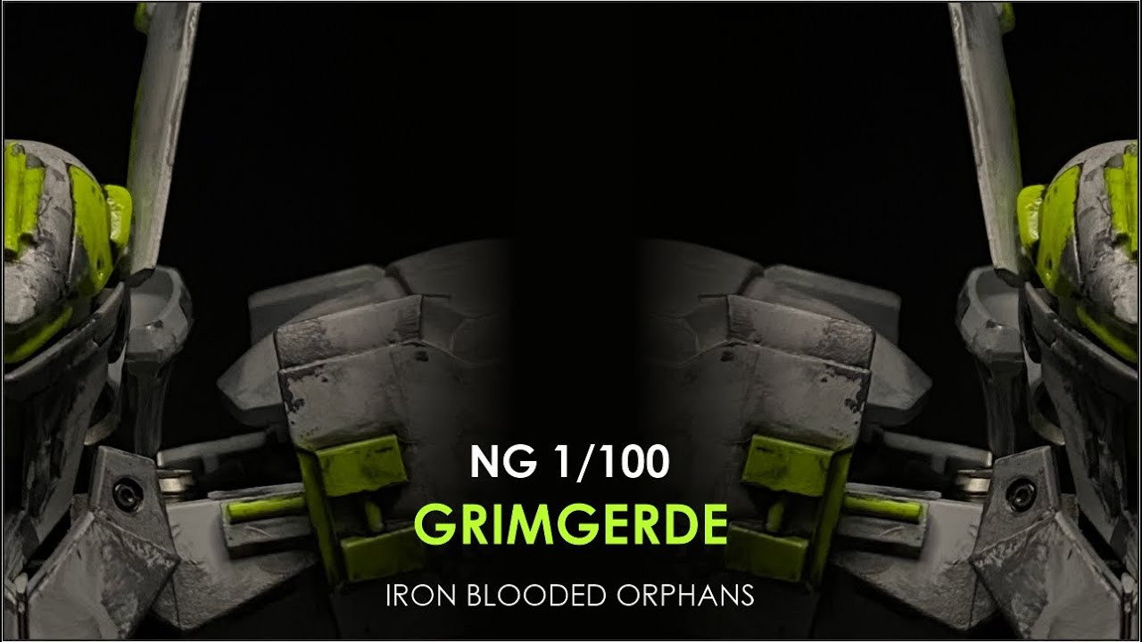 CUSTOM BUILD GUNPLA NG 1/100 GRIMGERDE - YouTube